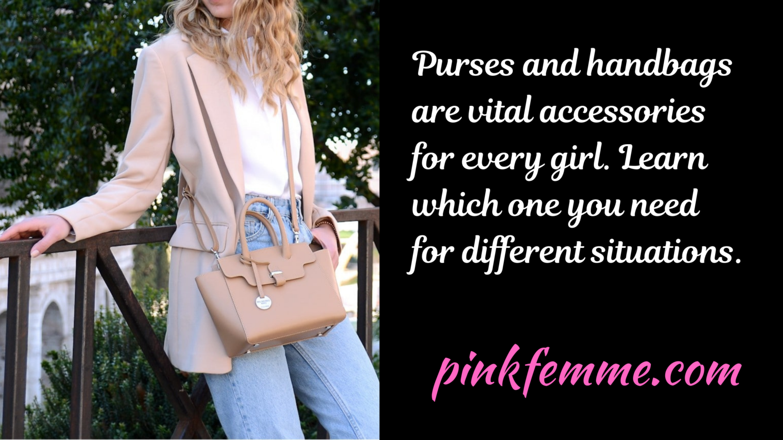 What Is The Difference Between A Handbag And A Purse? | PinkFemme