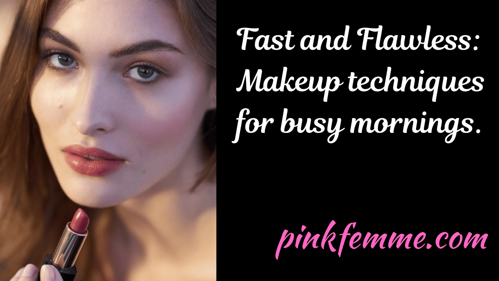 Effortless Elegance: 13 Simple Makeup Hacks for Busy Girls | PinkFemme