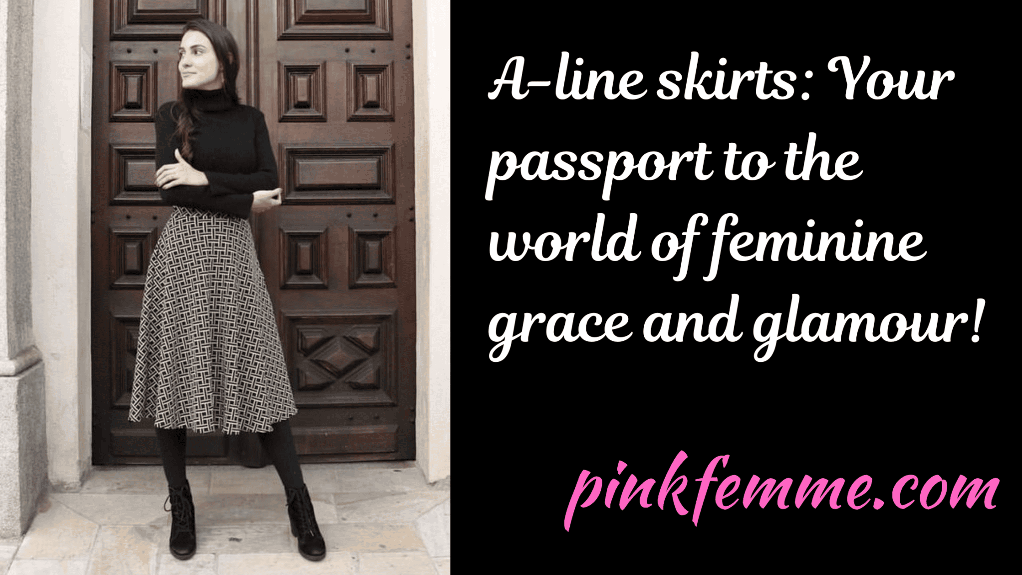 Effortless Elegance: Styling Secrets of A-Line Skirts! | PinkFemme