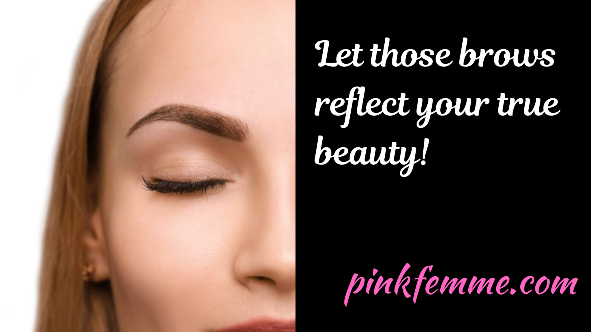 How to Do Your Own Eyebrows | PinkFemme