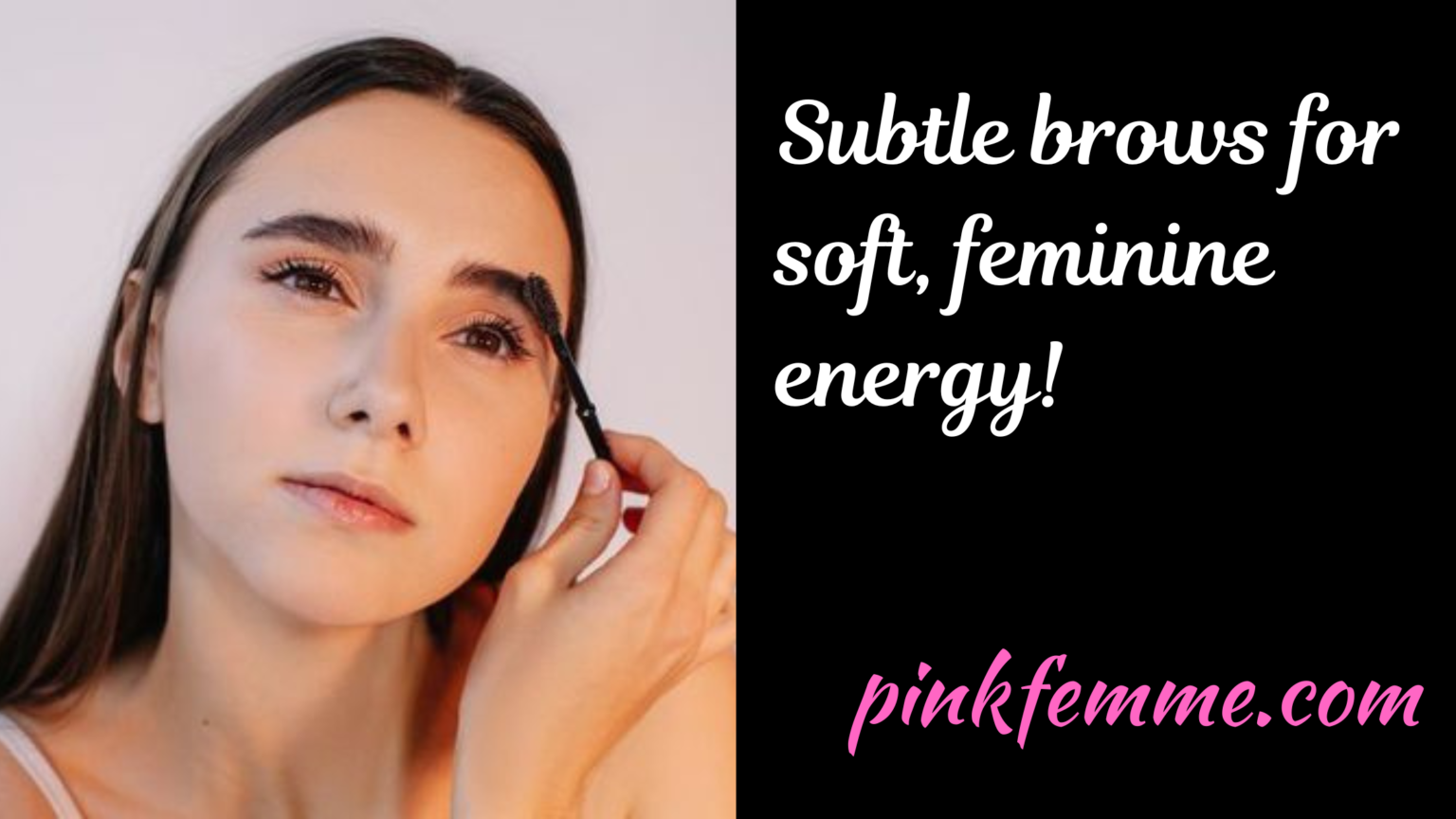 How to Do Your Own Eyebrows | PinkFemme