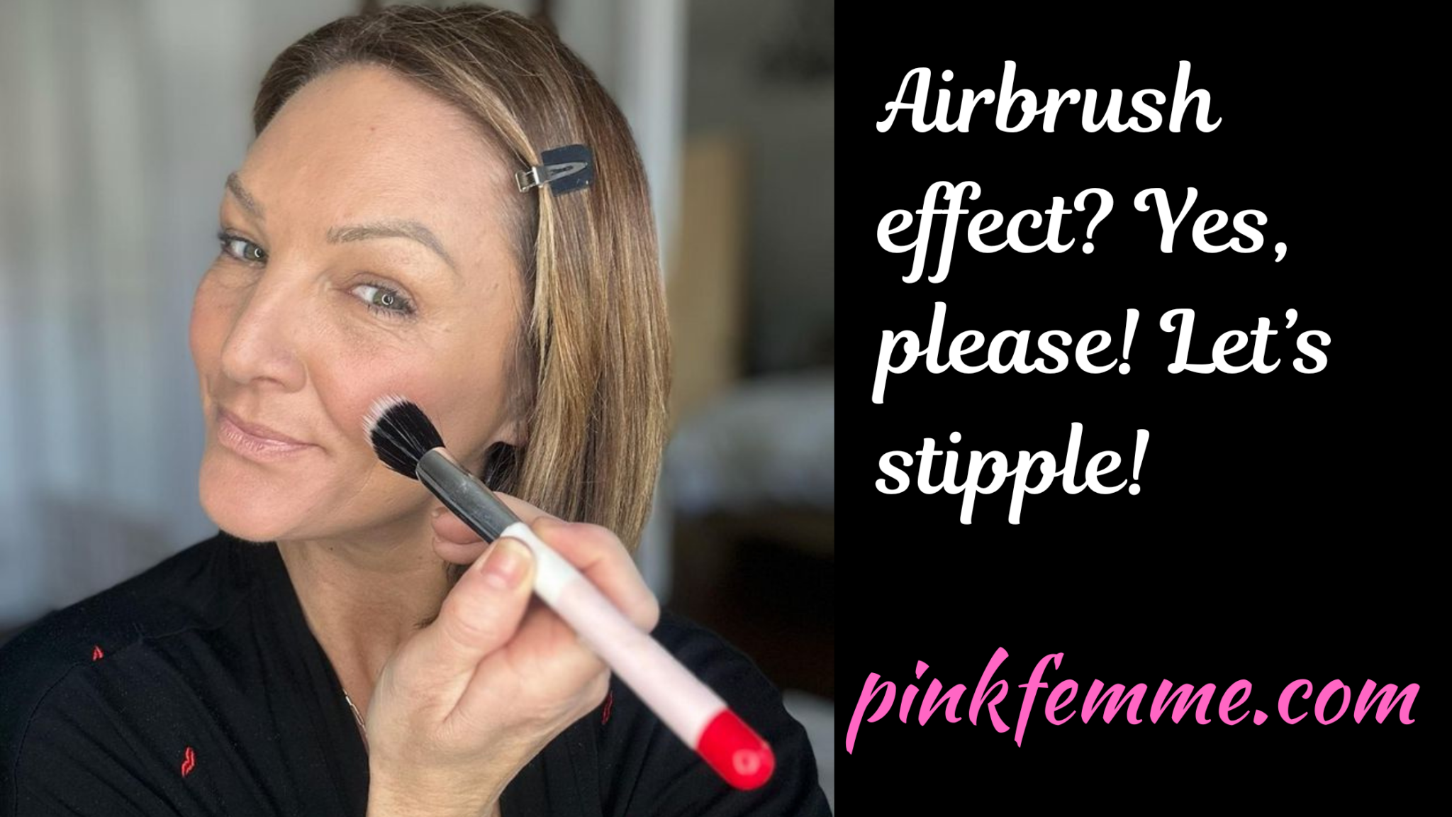 How to Use a Stippling Brush | PinkFemme