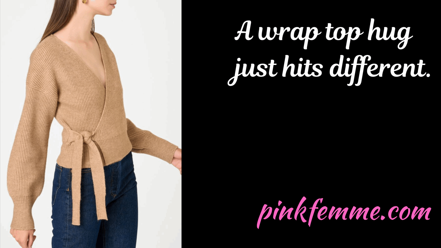 “Wrap Tops: The Perfect Blend of Comfort and Chic” | PinkFemme