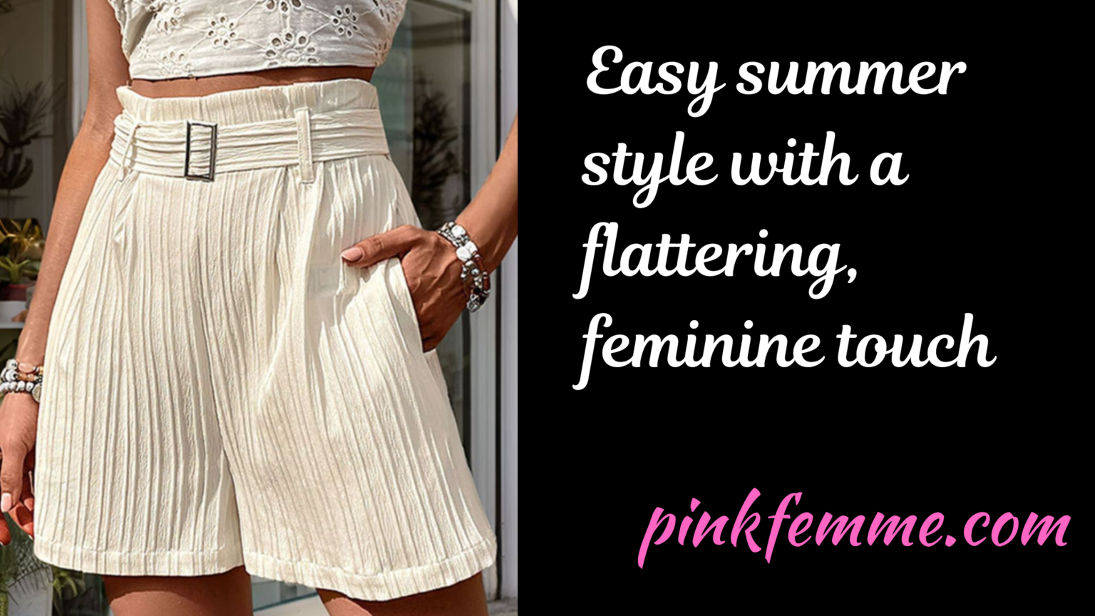 A-Line Shorts: Creating Balance and Soft Shapes with Ease | PinkFemme